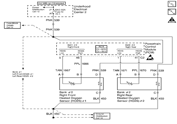 DTC P0160 HO2S Circuit Insufficient Activity Bank 2 Sensor 2